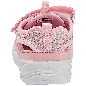 OshKosh B'Gosh Girls Selene Bump Toe Sandal, Light Pink, 5 Toddler