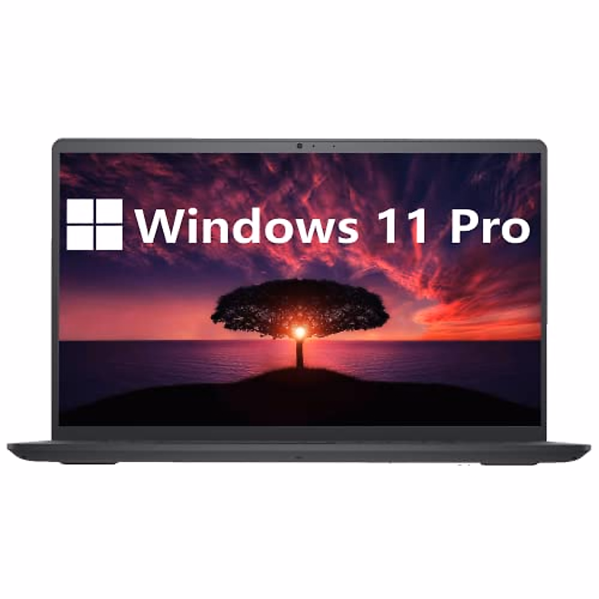 Dell Inspiron 3000 Business Laptop, 15.6 HD Display, Intel Pentium Silver N5030 Processor, Windows 11 Pro, 16GB RAM, 1TB HDD, HDMI, WiFi, Webcam, Bluetooth, SD-Card Slot, Carbon Black, A