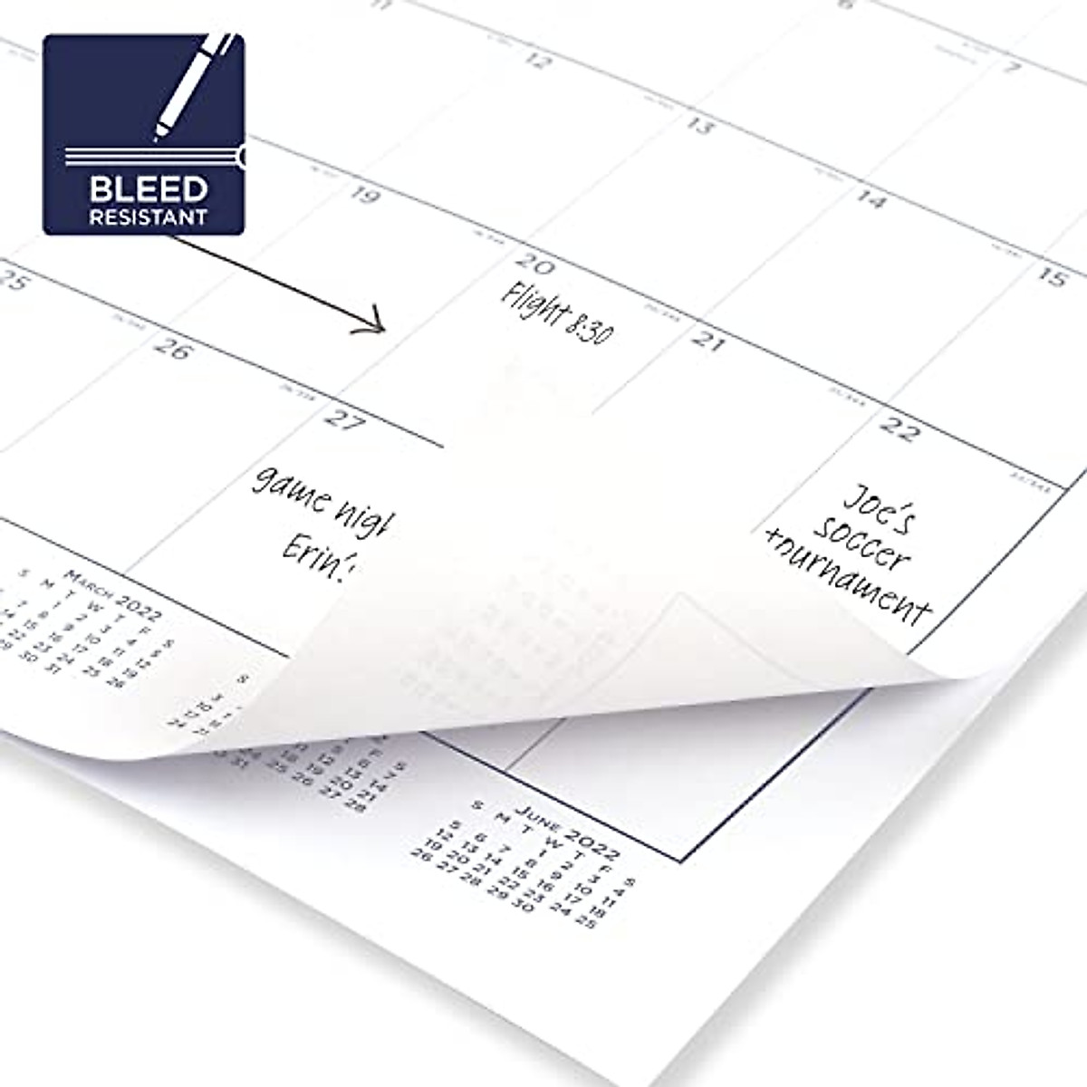 AT-A-GLANCE 2022-2023 Wall & Desk Calendar, Monthly Academic, 11" x 8", Small (SK1616)