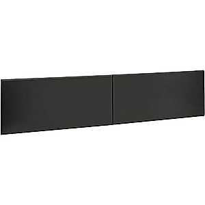 HON 38000 Series Hutch Flipper Doors For 60"w Open Shelf, 30w x 15h, Charcoal