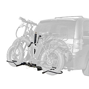 ELEVATE OUTDOOR Hitch Platform Rack for E-Bikes and Fat Tire Bikes - 2 Bike