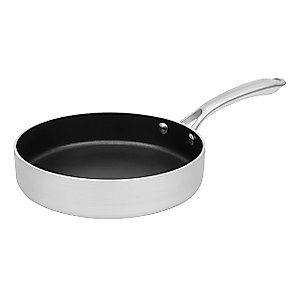 Dr.HOWS SHINE Nonstick Coating Frying Pan, Wok For Induction, Electric, Halogen and Gas Cooktops, Stainless Handle, PFOA free, Dishwasher-Safe (Shine frying pan 20cm)