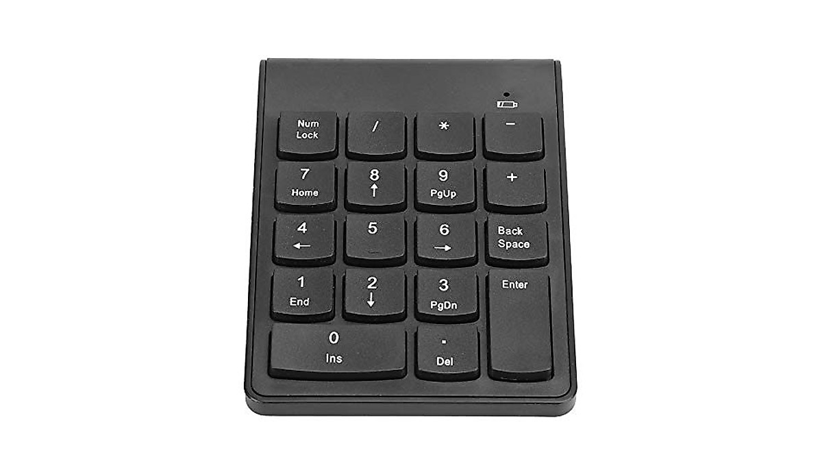 Mini Wireless Numeric Keypad - Silent & Stylish