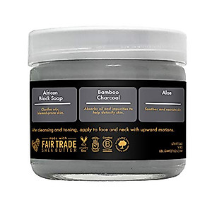 Sheamoisture Face Moisturizer for Acne-Prone Skin African Black Soap with Shea Butter 2 oz