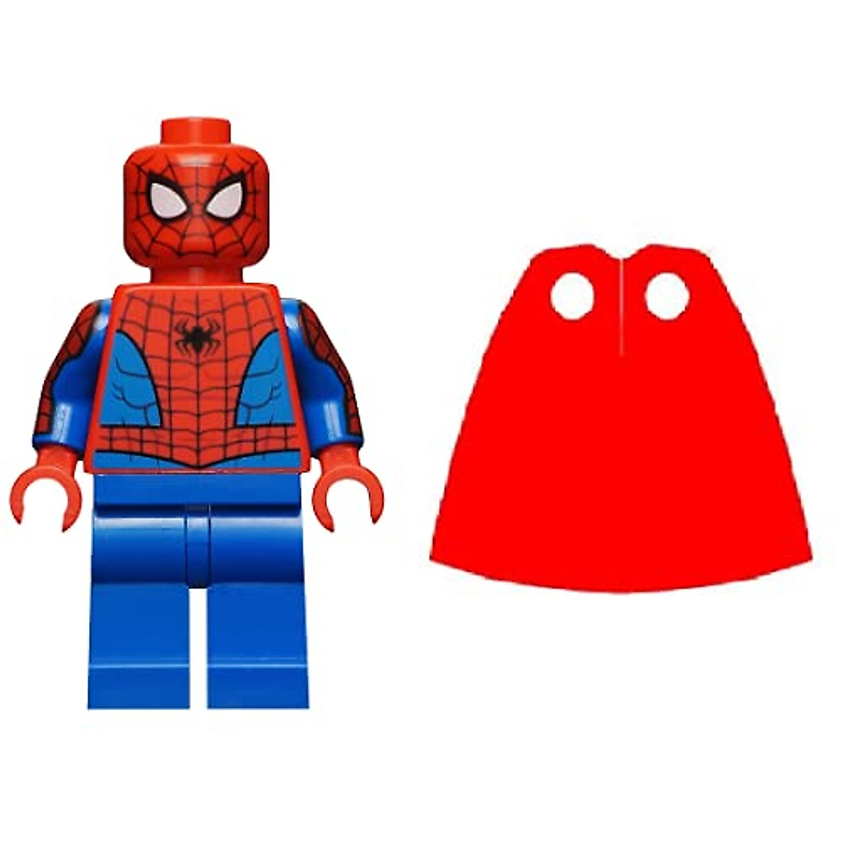 LEGO Superheroes: Spider-Man Minifigure with Web and Printed Arms