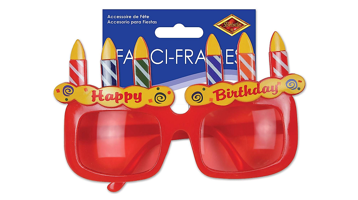 Beistle Birthday Cake Fanci-Frames for Celebrations
