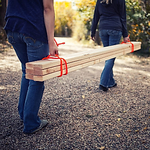 Nite Ize Gear Mega Twist Tie - 64-Inch - Reusable Gear & Zip Ties - Electric Cord Organizers - Cords - Bright Orange