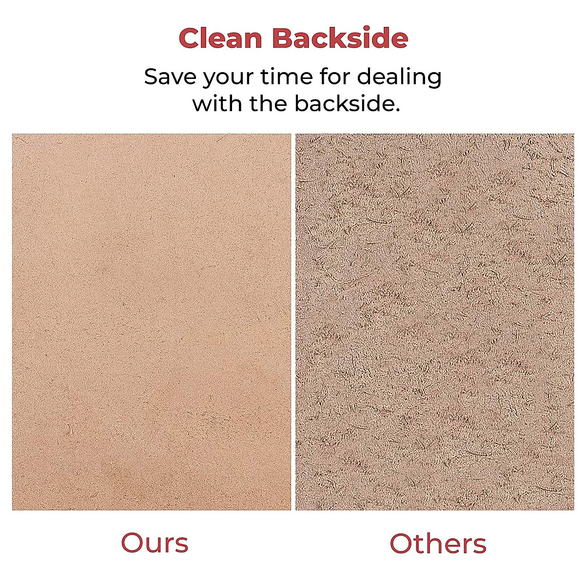 ELW 8-9 oz (3.2-3.6mm) Thickness Weight Pre-Cut 4-6 SQ FT Vegetable Tanned Leather Cowhide Grade AB Full Grain Leather for Tooling, Carving, Engraving, Molding, Embossing, Stamping, & Dyeing