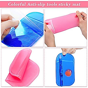 Outus 5D DIY Diamond Painting Tools with 2 Pieces Handmade Resin Diamond Painting Pen, Anti-Slip Mat, Plastic Diamond Trays, Clay Box, Drill Point Accessories Kits for Adults and Kids DIY Craft Arts