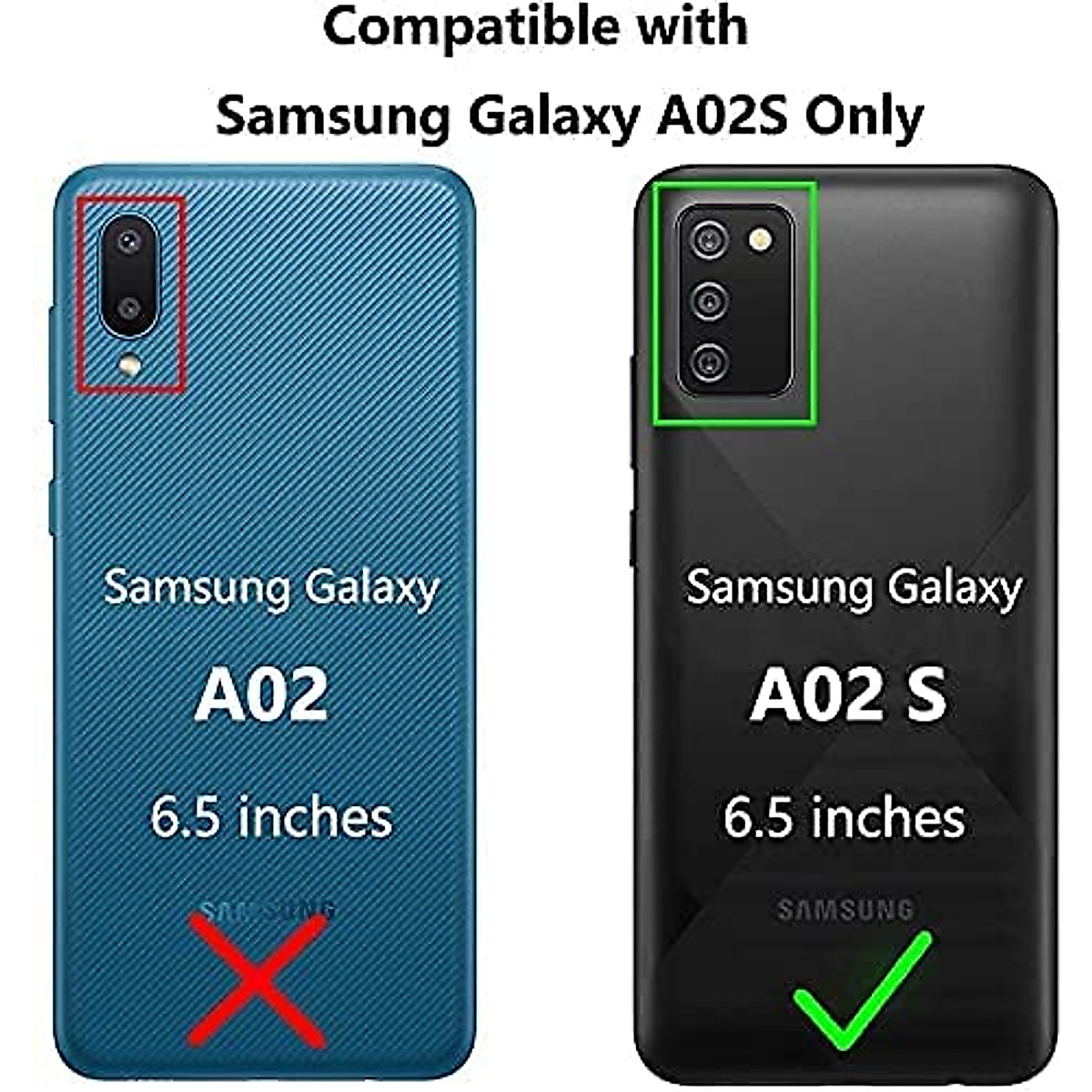 LeYi for Samsung Galaxy A02S Case, Samsung A02S Case with [2 x Tempered Glass Screen Protector], Full-Body Shockproof Soft Liquid Silicone Hybrid Protective Phone Cover Case for Galaxy A02S, Blue