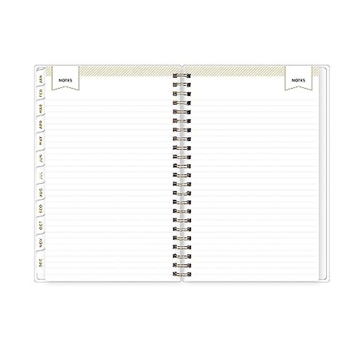 Blue Sky Day Designer 2024 Weekly and Monthly Planner, 5" x 8", Frosted Cover, Wirebound, Tile (101410-24)