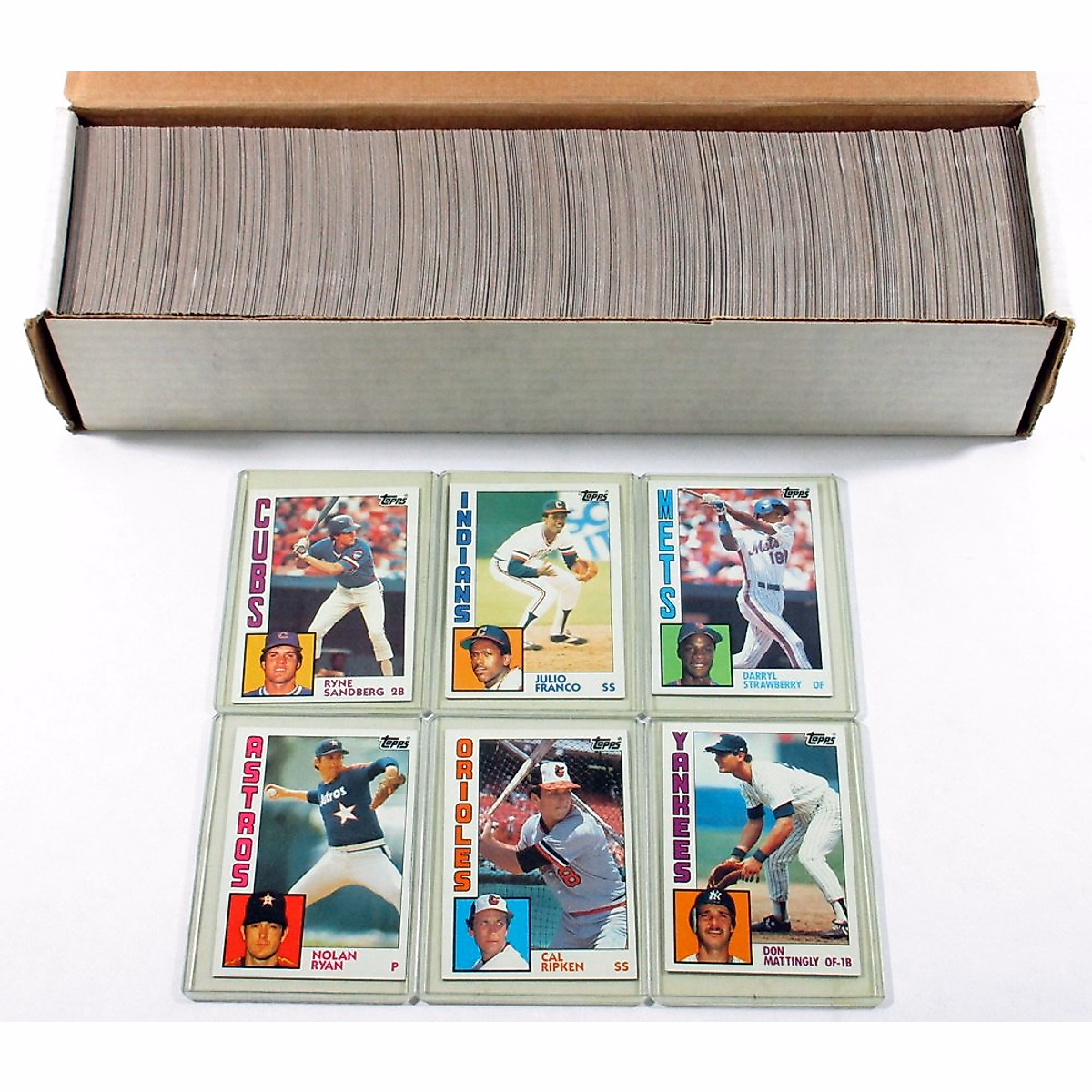 1984 Topps Baseball Complete Set (Don Mattingly Rookie Card)