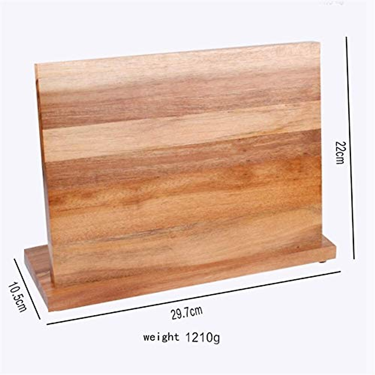 XJXJ Durable Space Saving Practical Wood Magnetic Knife Holder Knife Stand Storage Organizer For Kitchen Home Resturant kitchen knives block set