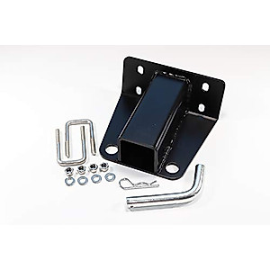 Kawasaki Mule 600/610 / SX (KAF400) UTV Heavy Duty 2 inch Rear Receiver Trailer Tow Hitch w/Mounting Hardware, Pin & Clip
