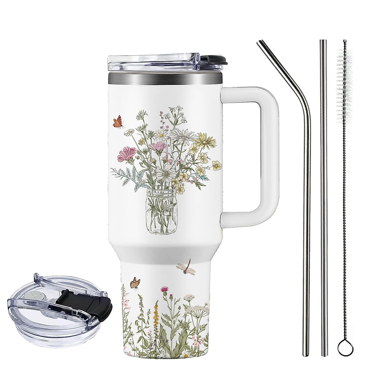 Funny Gifts for Senior Women, I Came I Saw I Forgot Tumbler 40 OZ, Old People Gifts, Birthday Retirement Christmas Gift for Older Woman, Insulated Tumblers for Seniors Citizen Wife Mom Aunt Grandma