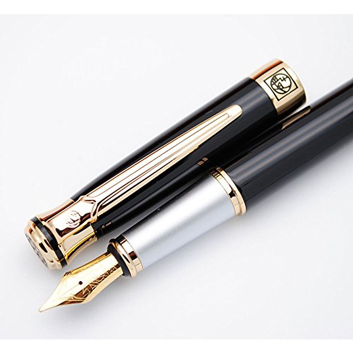 Picasso 903 Sweden Flower King Fountain Pen Original Box (Black)