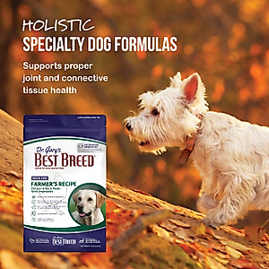 Best Breed Dr. Gary's Grain Free Farmer's Recipe Slow-Cooked in USA, Natural Dry Dog Food for All Breeds and Sizes, 4lbs.