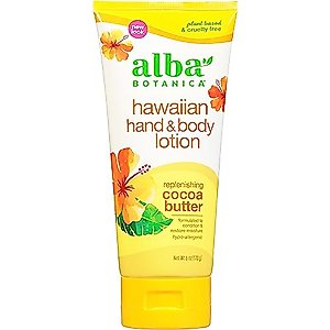 Alba Botanica Hawaiian Hand & Body Lotion, Replenishing Cocoa Butter, 6 Oz