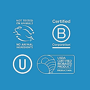 Seventh Generation Concentrated Laundry Detergent Liquid Free & Clear Fragrance Free 40 Fl Oz (Pack of 2)