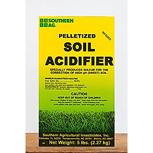 Southern Ag 11105 Pelletized Acidifier-5LB Soil Acidifier