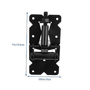 2pcs Fence Hinge Heavy Duty Leash Gate Hinges for Wooden Fences Heavy Duty Stainless Steel Hinges Door Hinges Barn Hinges Metal Hinges Self Closing Gate Hinges Hinges Bolt