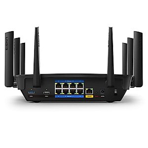 Linksys EA9400 Max-Stream AC5000 MU-MIMO Wi-Fi Tri-Band Gigabit Router