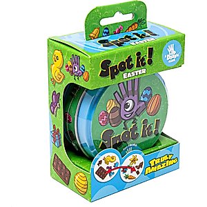 Zygomatic Spot It! Mini Easter - Compact and Exclusive Observational Game! Fun Matching Game for Kids, Ages 4+, 2-5 Players, 15 Minute Playtime, Made
