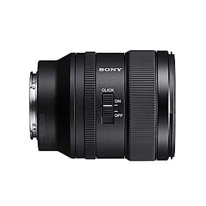 Sony E-Mount FE 24mm F1.4 GM Full Frame Wide-Angle Prime Lens (SEL24F14GM), Black (Renewed)