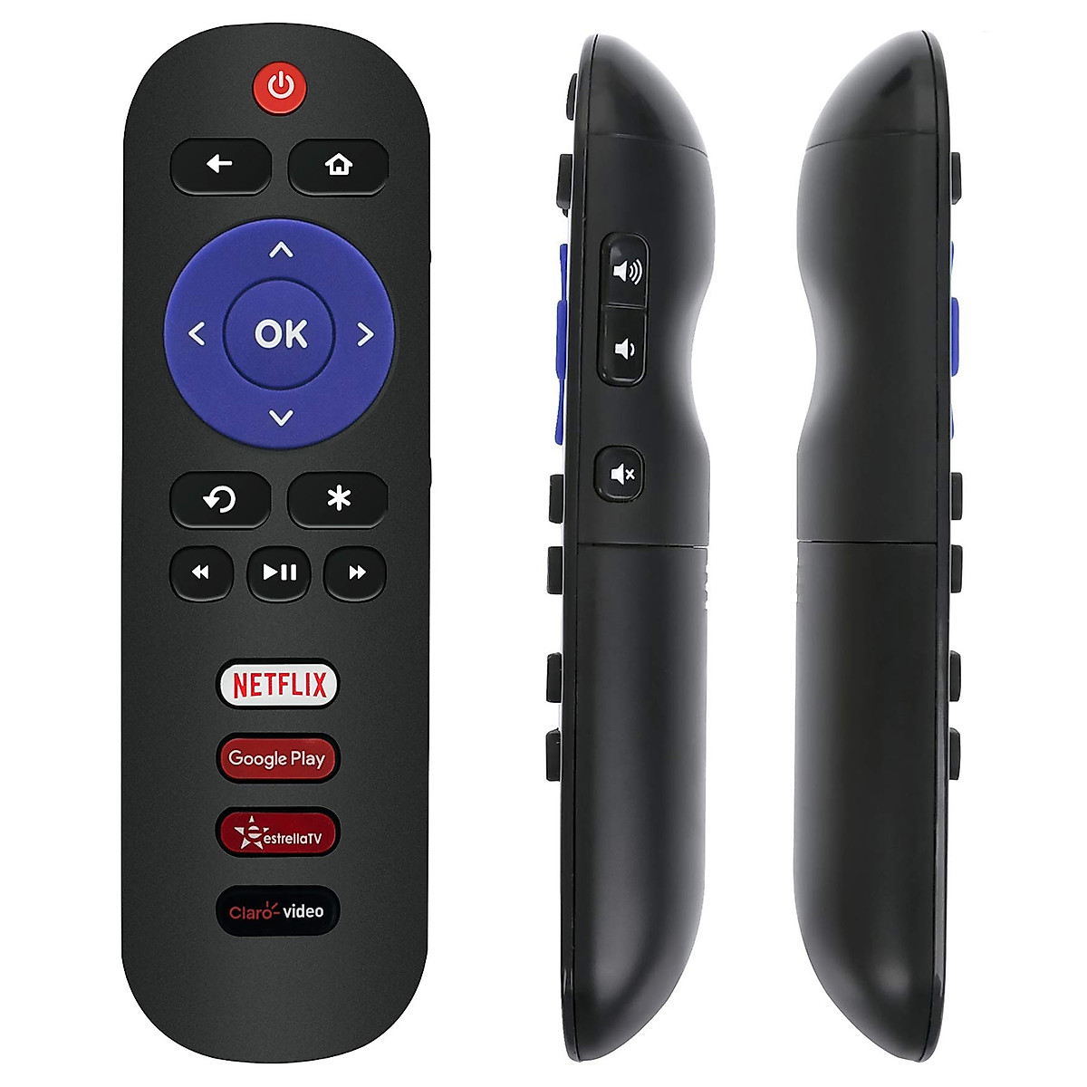 VINABTY Replaced Remote fit for TCL Roku TV 43S425 50S425 55S425 65S425 4 Series S4 S421 S423 S425 50S421 55S421 43S405 49S405 55S405 65S405 75S405 65R615 55R615 75R615 49S515 43S515 55S515