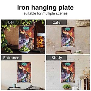 The Changeling Professional Tin Poster- Ideal Wall Decor for Bars, Cafes, Offices, Restaurants, Homes, Gardens, Shops, Clubs - 12 X 8 Inches