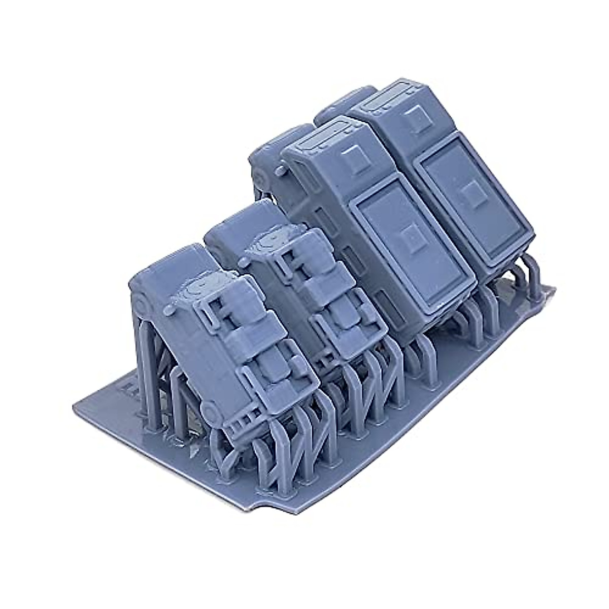 Outland Models Railroad Scenery Structure Camping Vehicle Set-RV & Van 1:160 N Scale