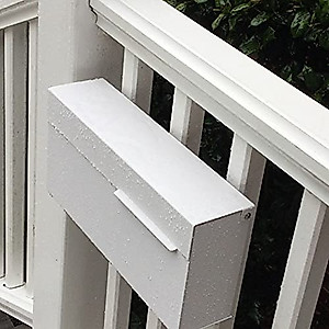 Vsons Design Louis W Mailbox, American Aluminum, Wall-Mount Mailbox Vsons Design