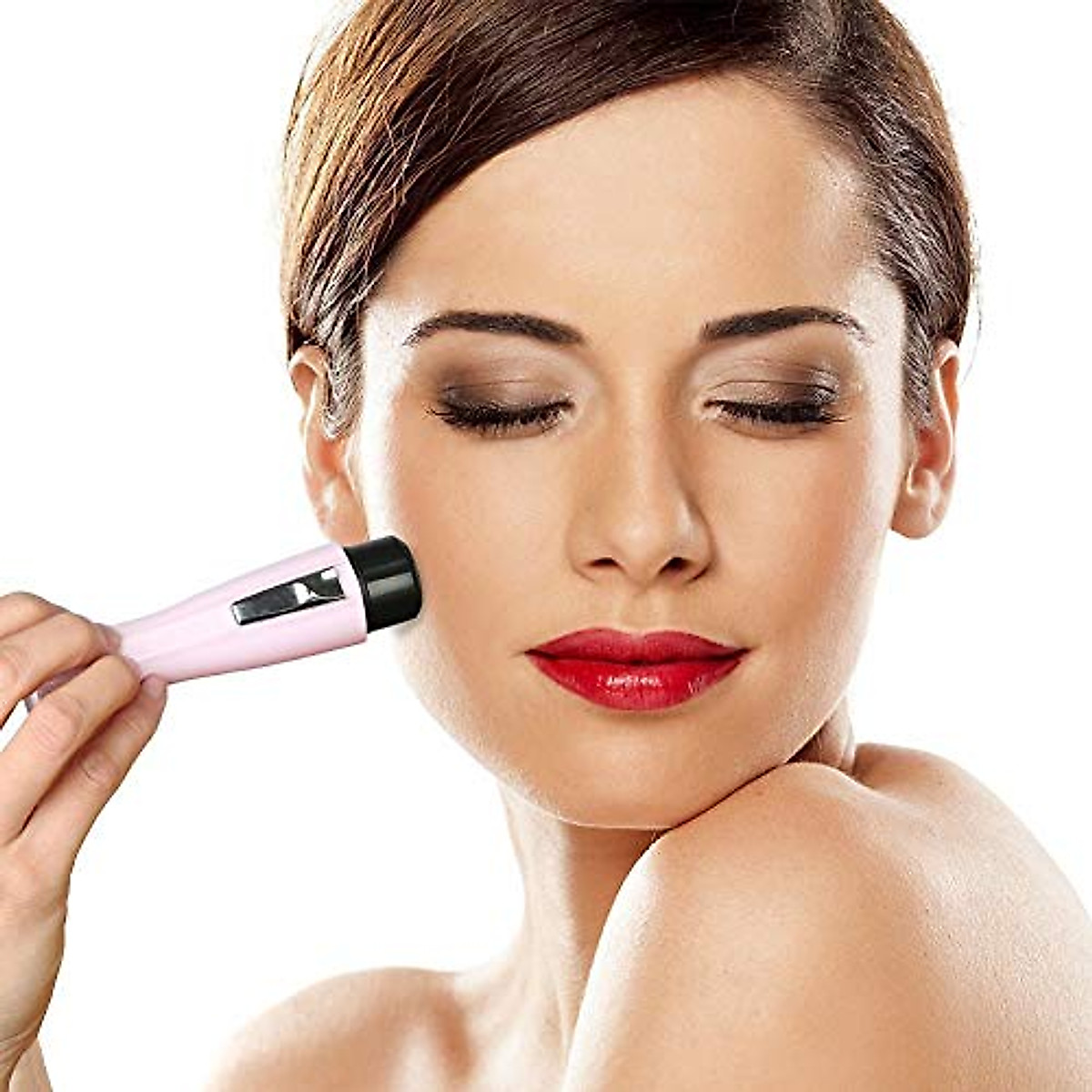 Angel Kiss Painless Facial Hair Remover for Women (Pink)