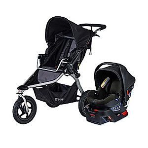 BOB Gear Rambler Travel System with B-Safe Gen2 Infant Car Seat Black