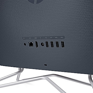 HP 22-Inch Full HD WLED All-in-One PC, Intel Celeron G5900T Dual-Core Processor, 16GB DDR4 RAM, 1TB PCIe NVMe M.2 SSD, Webcam, DVD-RW, Mouse & Keyboard Combo, Windows 10 Home, Blue