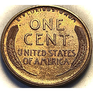 1910 S Lincoln Wheat Cent Red BU Penny Seller Mint State