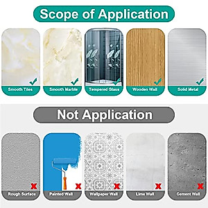 Upgrade 2-Pack Shower Caddy with 2 Soap Dishes Stronger Adhesive Capacity Shower Organizer with 12 Hooks No Drilling Shower Shelf Made of 304 Stainless Steel Durable Shower for Kitchen and Bathroom