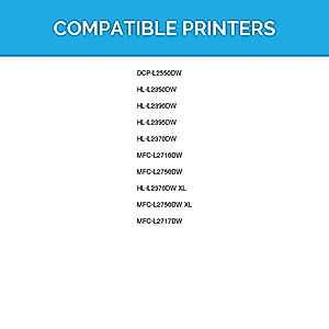 LD Products Compatible Toner Cartridge Replacement for Brother TN760 TN-760 TN 760 TN730 TN-730 (Black, 4pk) TN760 toner for brother printer DCP-L2550DW, HL-L2325DW, HL-L2370DW, HL-L2390DW, HL-L2395DW