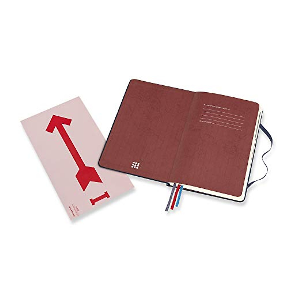 Moleskine Voyageur Notebook, Hard Cover, Medium (4.5" x 7") Ocean Blue, 208 Pages