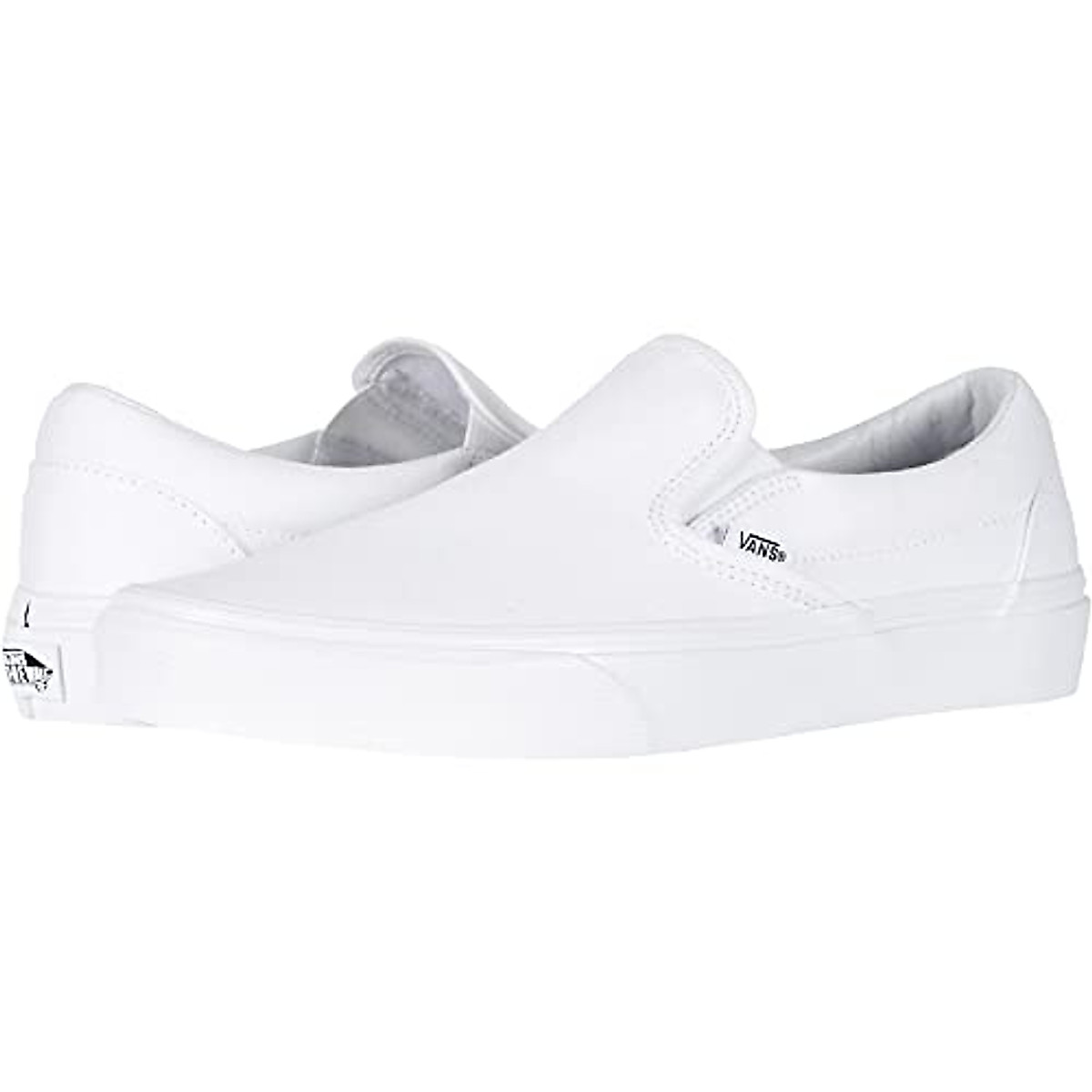 Vans, Classic Slip-On Sneakers (True White, 10.5 Men/12 Women)