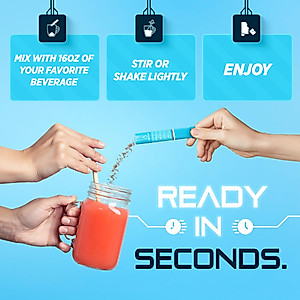 Paleo Electrolytes Powder Packets Sugar Free | Himalayan Pink Salt 84+ Trace Minerals & Element + Potassium + Vitamin C + Magnesium | Prime Travel Hydration Essentials | Watermelon Candy 15 IV Sticks