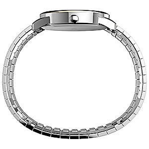 Timex Men's Easy Reader 38mm Watch – Two-Tone Case Blue Dial with Two-Tone Stainless Steel Expansion Band