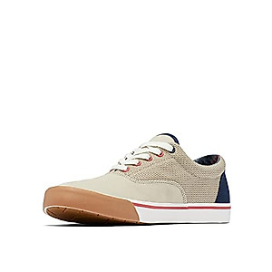 Columbia Men's Slack Tide Lace PFG, Light Clay/Collegiate Navy, 11