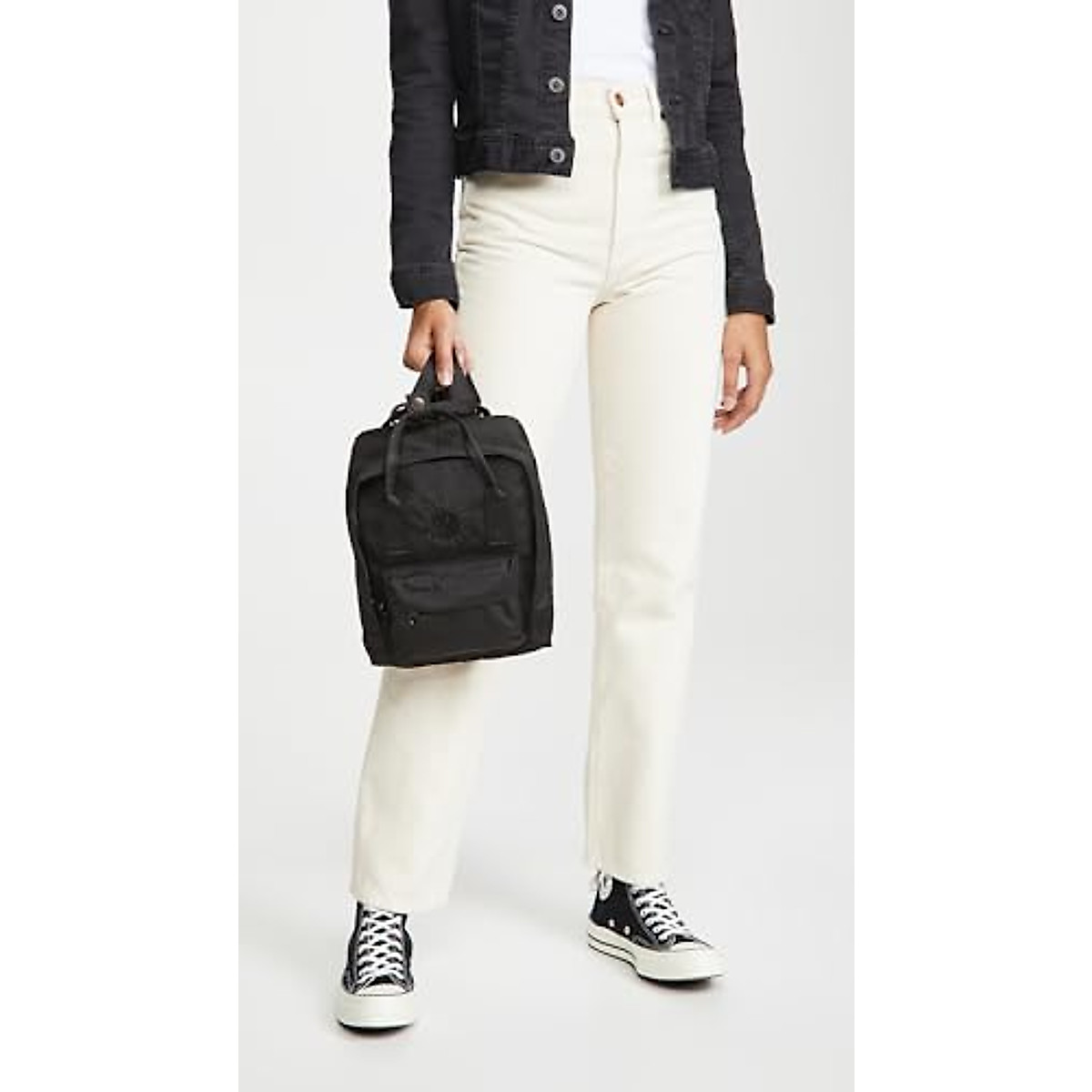 Fjallraven Women's Re-Kanken Mini, Black, One Size