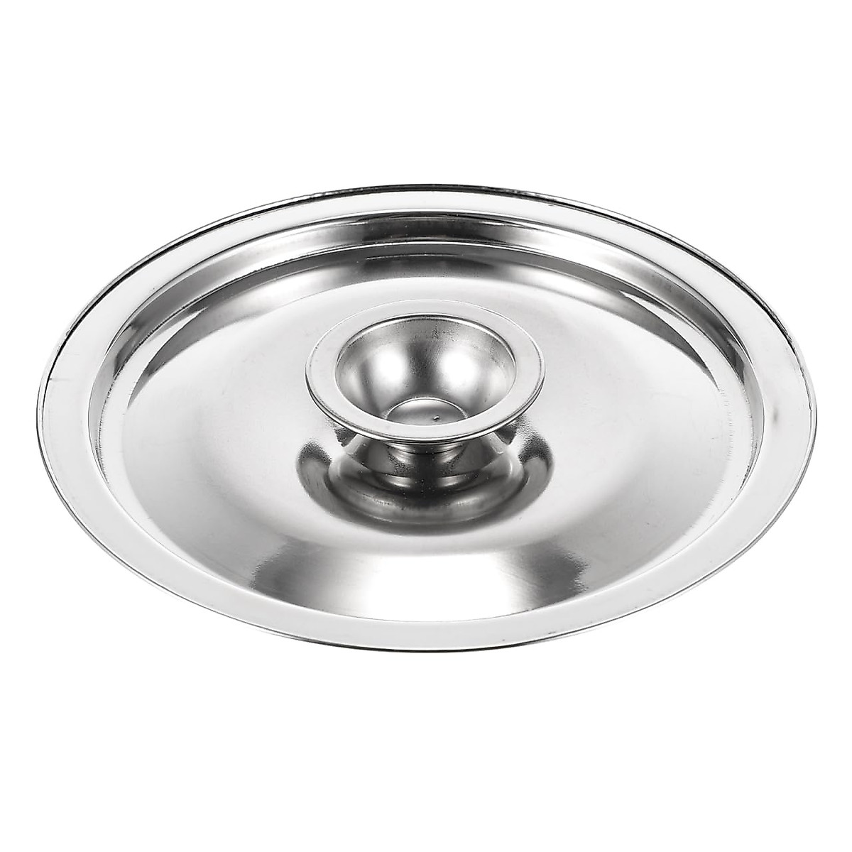 HAKIDZEL 1pc Stainless Steel Sturdy Seasoning Pot Lid Kitchen Gadget for Home Cooking Versatile Cover for Spice Pots and Seasoning Containers