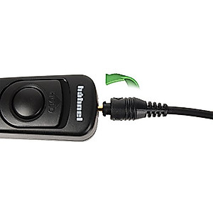 Hahnel HL-HRS80 Wired Camera Remote, Black