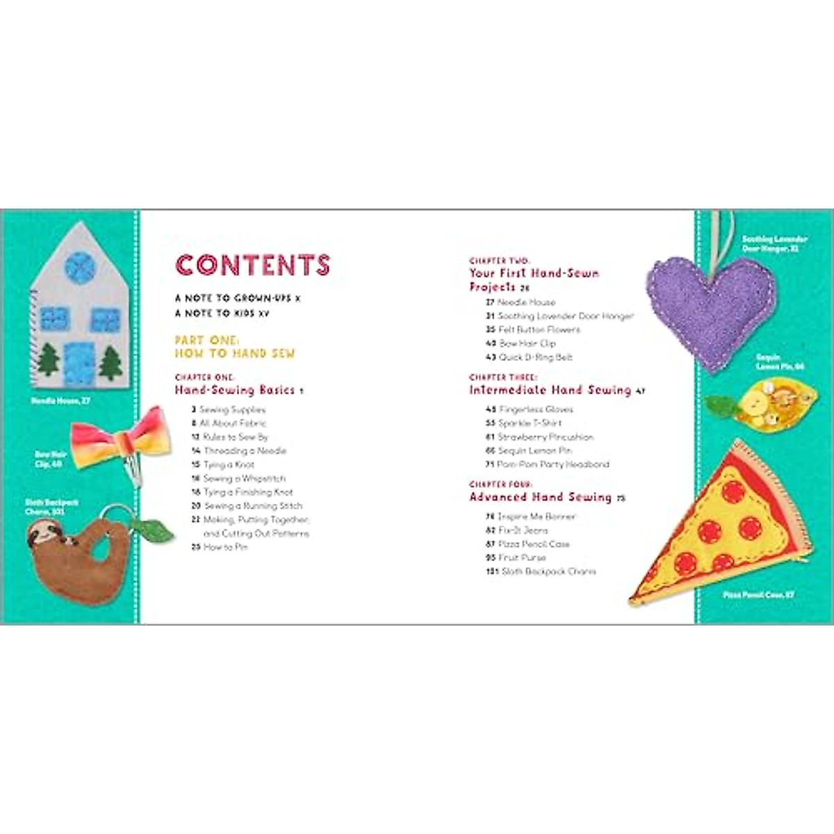 Sewing For Kids: 30 Fun Projects to Hand and Machine Sew