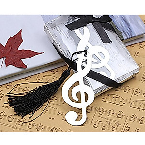 UPlama Pack of 8 Music Bookmark Favors,Wedding Gift Favor Gift Boxed Book Lovers Collection Bookmarks