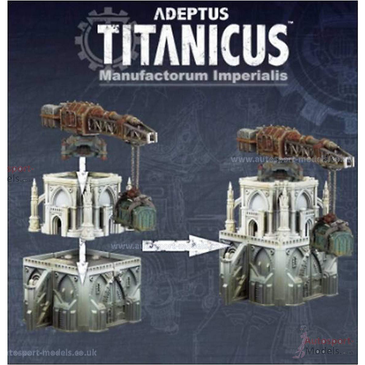 Games Workshop Adeptus Titanicus: Citivas Imperialis Industrial Scenery