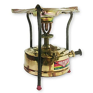 Camping Stove | Brass Kerosene Stove | 1.5 Liter Tank